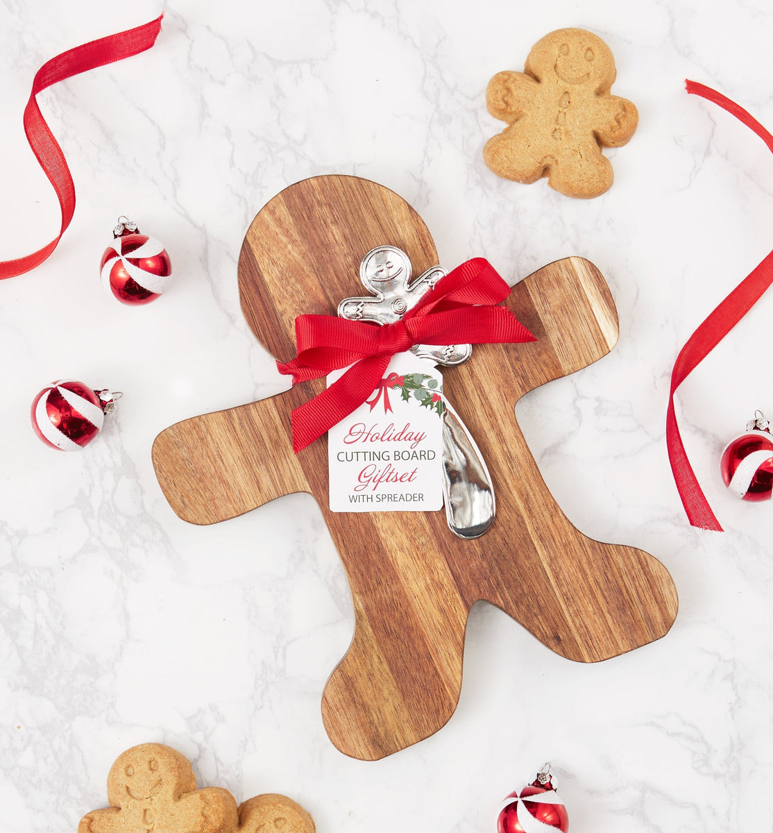 Gingerbread Man Cutting Board Gift Set – DII Home Store